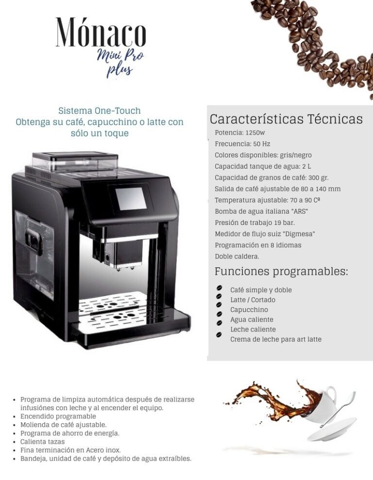 Mónaco Mini-PRO Plus – Star Coffee Tienda Online